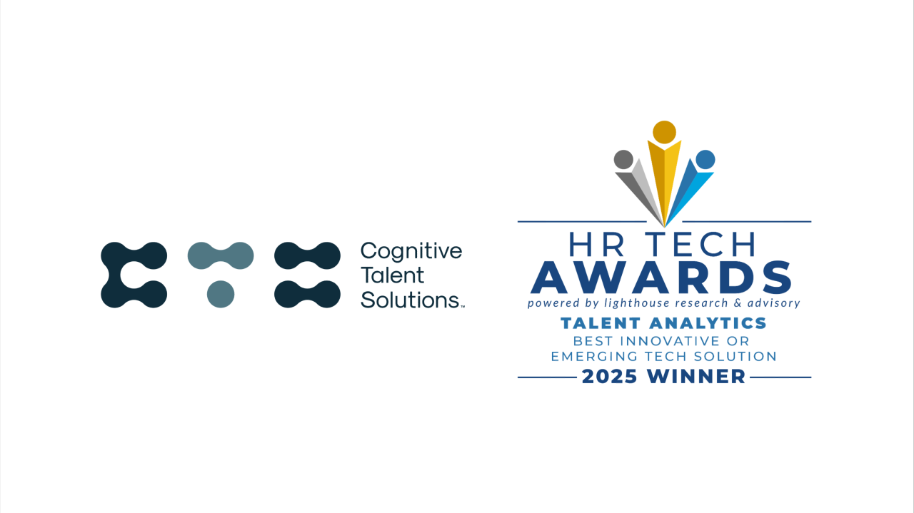 Cognitive Talent Solutions Wins 2025 HR Tech Award for Innovation in ...